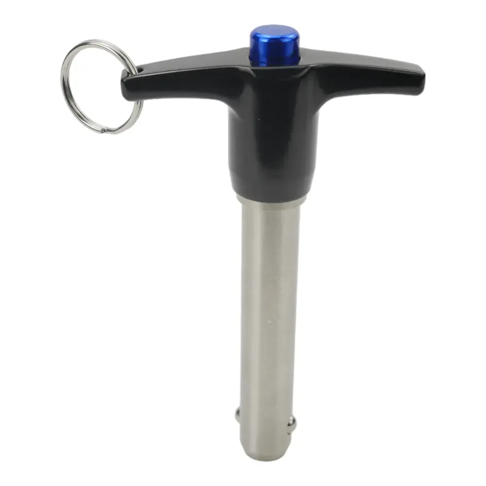 10mm x 40mm T-Handle Push Knob Detent Pin | Vital Parts