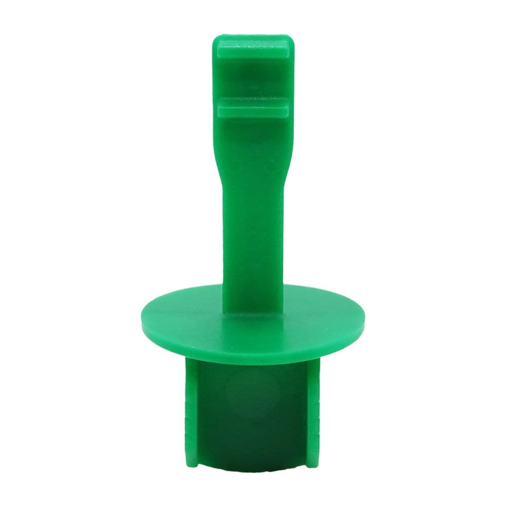 20.0 -22.5mm - Green Bio LDPE Finned Pull Tab Plugs | Vital Parts - FPTP008
