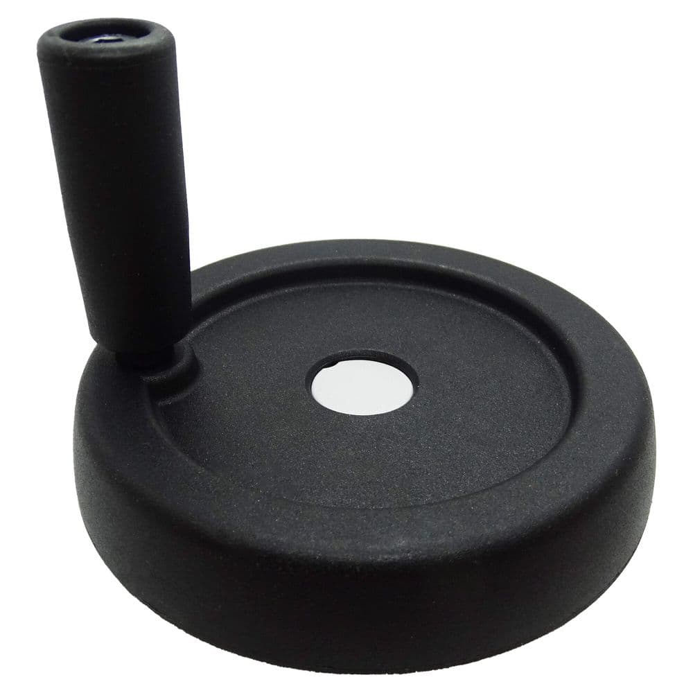 200mm x 59mm Solid Control Handwheel - Fixed Handle | Vital Parts