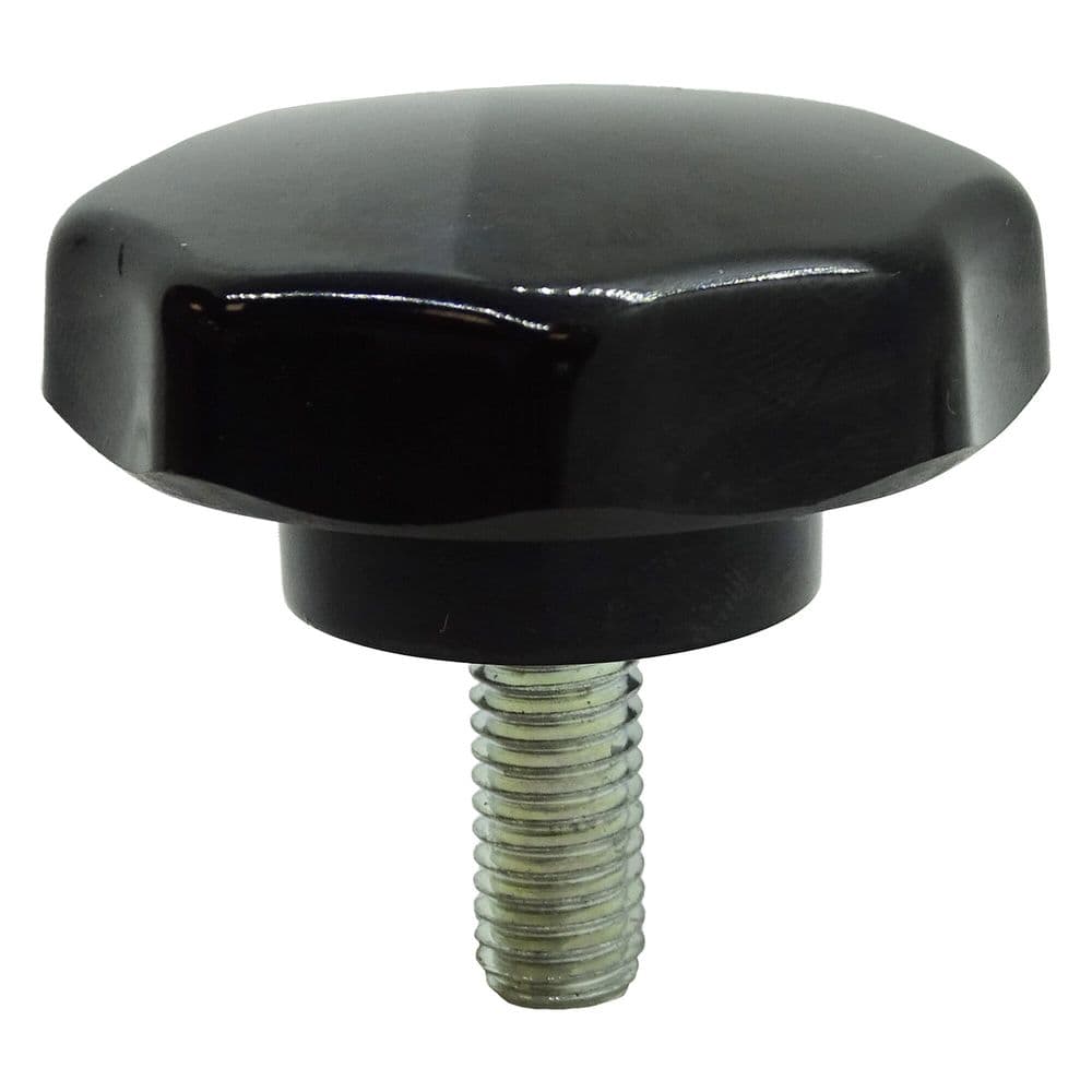 32mm x M6 Steel Male Threaded Handwheel