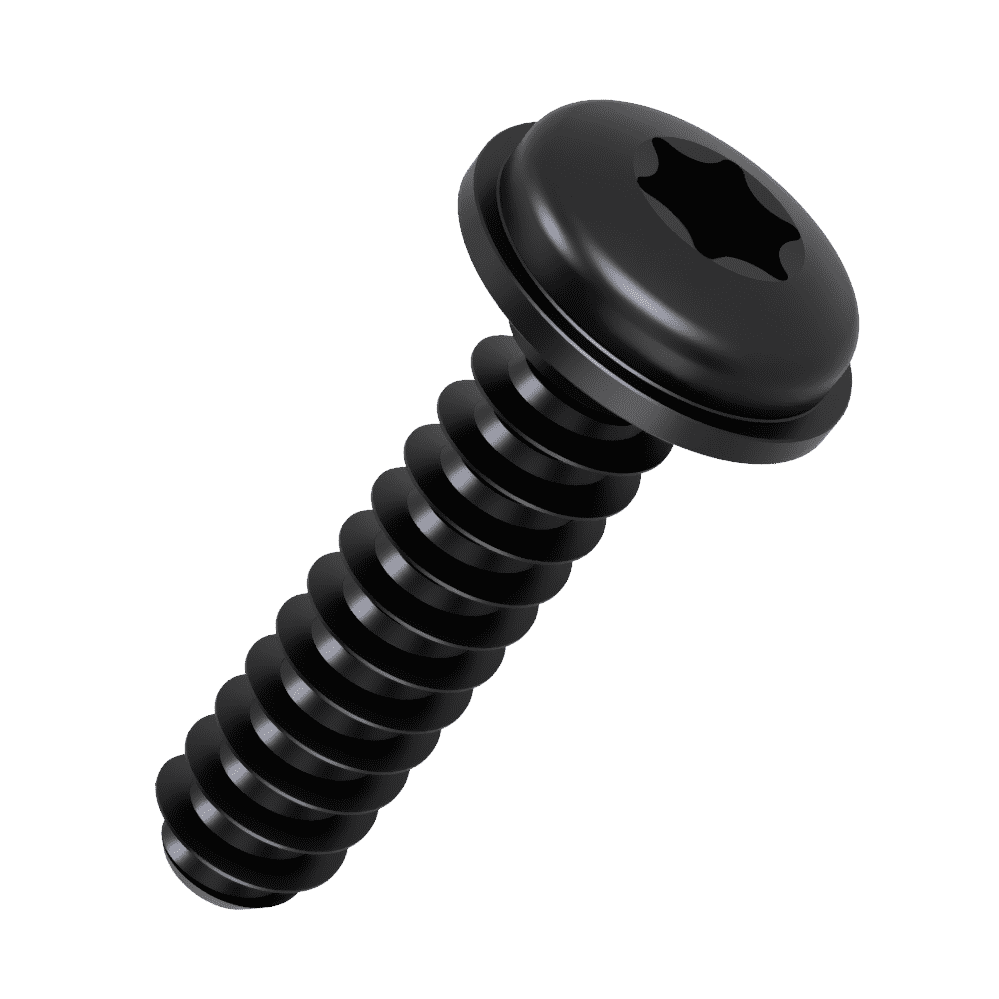 4.0mm x 10mm Torx Flanged PT30 Screws for Soft Plastics | Vital Parts