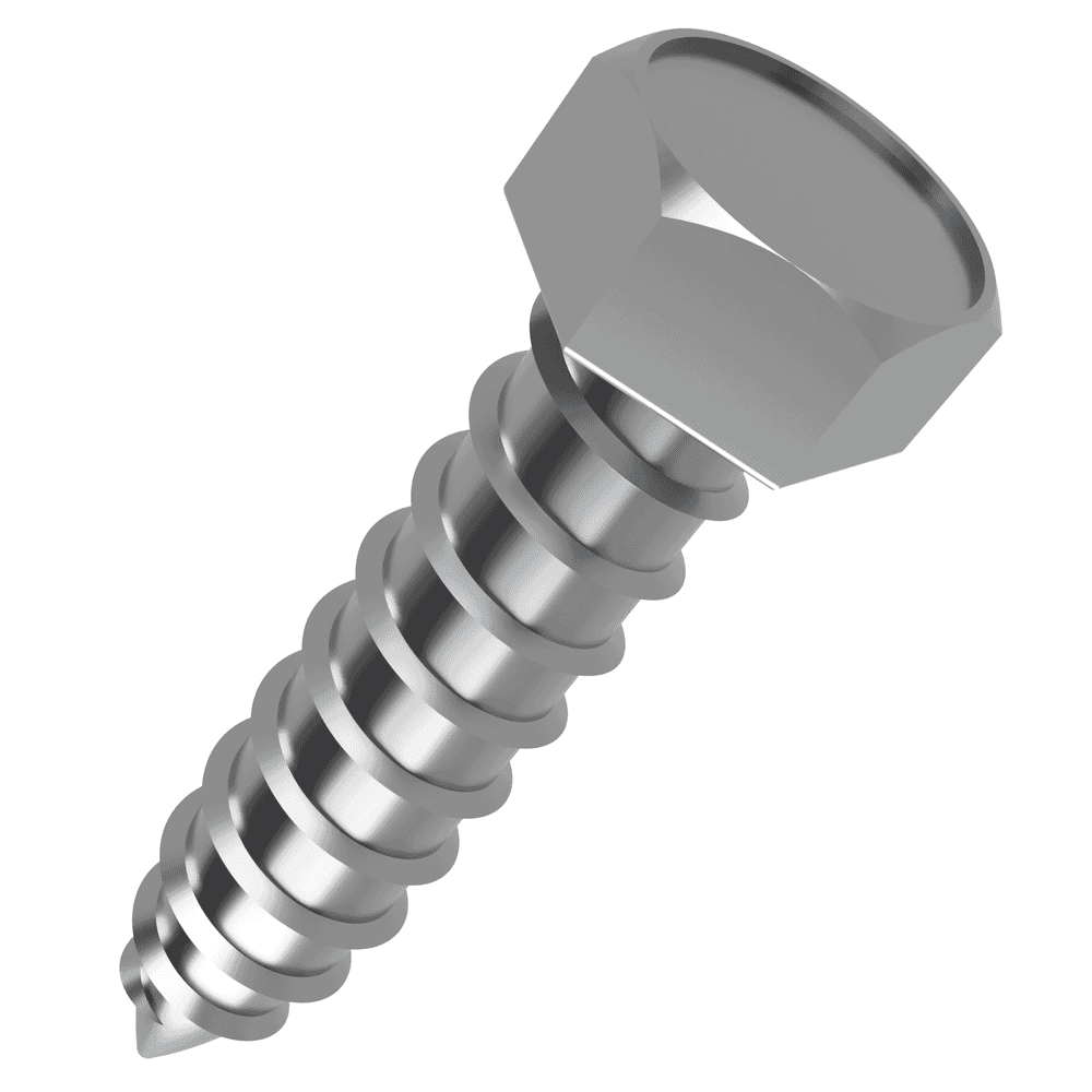 4.2mm x 45mm Hex Head Self Tapping Screw DIN 7976C - A2 | Vital Parts