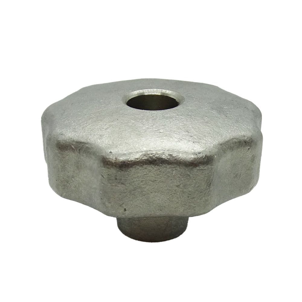 40mm x M8 A2 Stainless Steel Through Threaded Handwheel