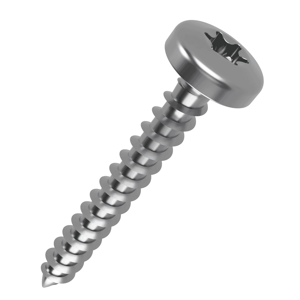 6.0mm x 100mm Torx Pan Head Fully Threaded Chipboard Screw - A2 | Vital ...