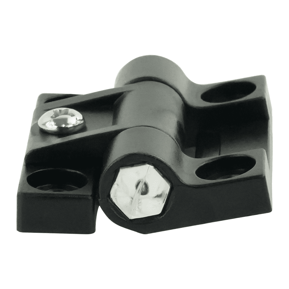 43mm x 37mm Adjustable Torque Positioning Hinge | Black