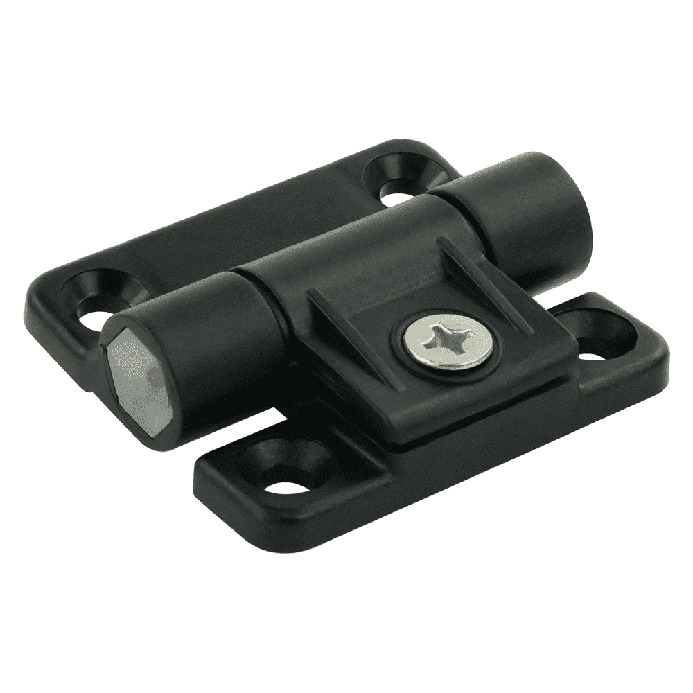 65mm x 56mm Adjustable Torque Positioning Hinge | Black