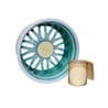 Alloy Wheel Masking Discs, Wheel Hub Discs 145mm-200mm | Vital Parts