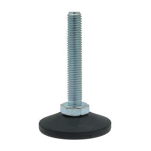 M10 x 120mm Articulating Adjustable Feet, 48mm Base