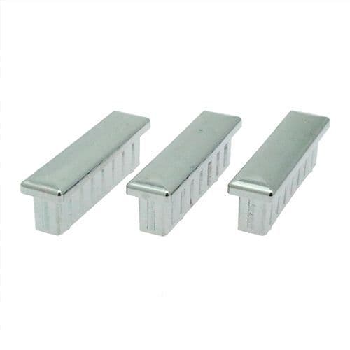 Rectangular Chrome Tube Inserts 10mm To 80mm - Vital Parts