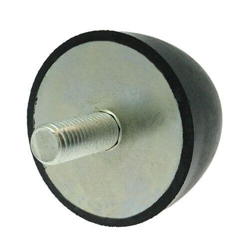 Conical Anti Vibration Buffers, Male Threaded - Vital Parts