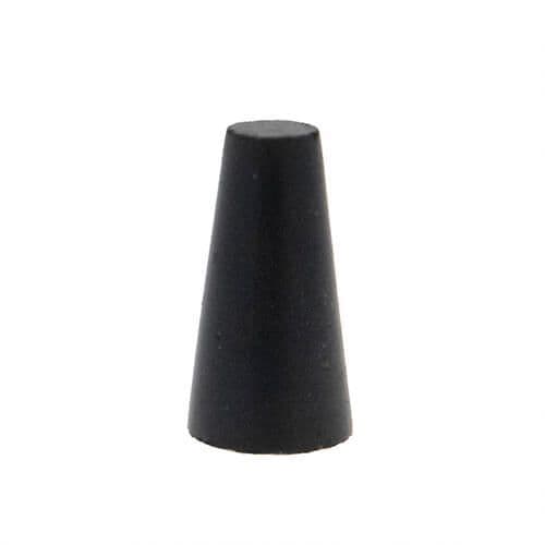 EPDM Tapered Plugs - 20.65mm Length - 15.88mm Max Diameter - Black EPDM