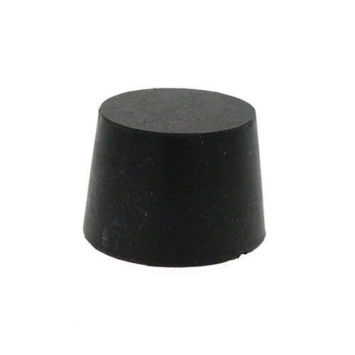 EPDM Tapered Plugs - 25.4mm Length - 36.98mm Max Diameter - Black EPDM