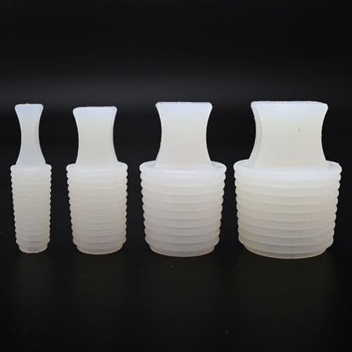 High Temp Ribbed Silicone Plug Kit - KIT004