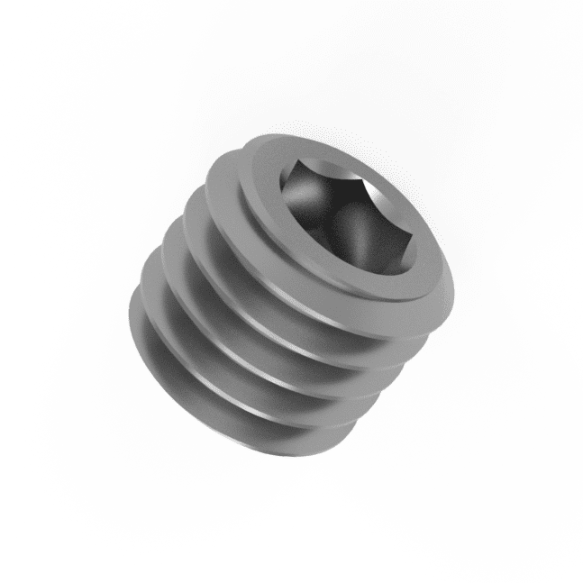 M10 x 20 Socket Set Screw Cone Point DIN 914 A2