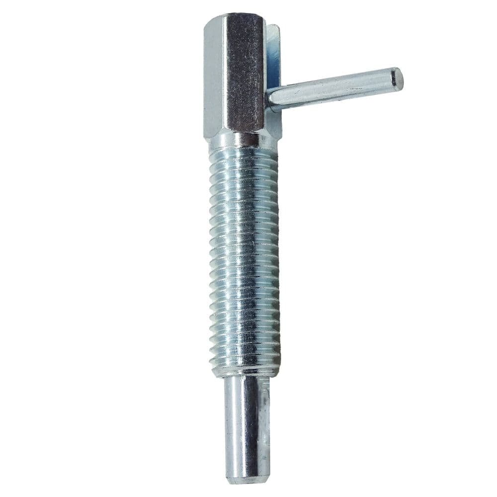 M10 x 33.5mm Bolt Action Threaded Index Plunger Without Rest Position - BZP