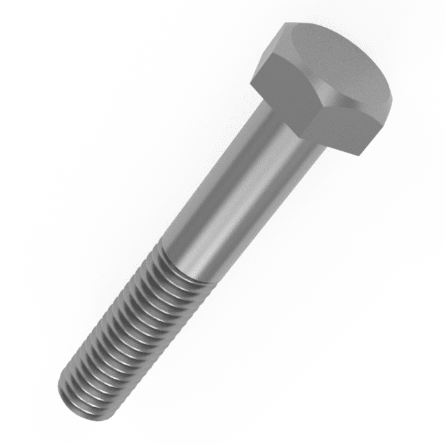 Hex Head Bolt, Part Threaded - DIN 931 - M10 x 65mm