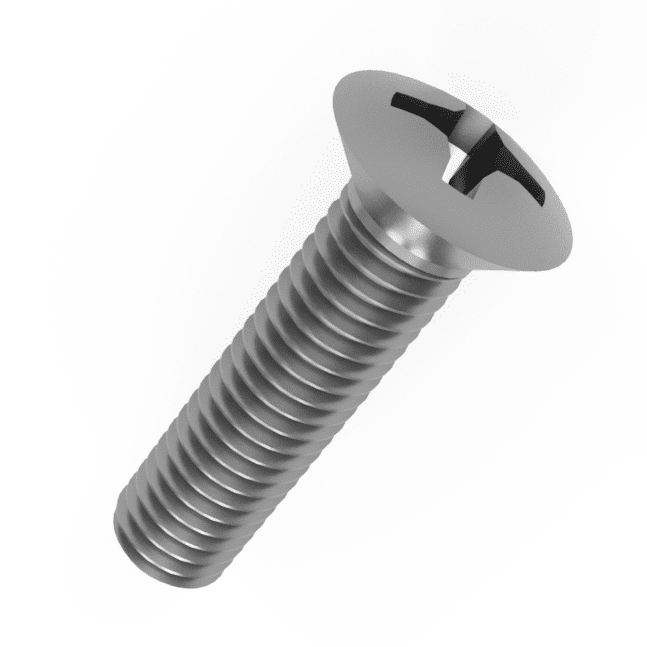 M2 x 18mm - Phillips Raised Countersunk Screws DIN 966H | Vital Parts