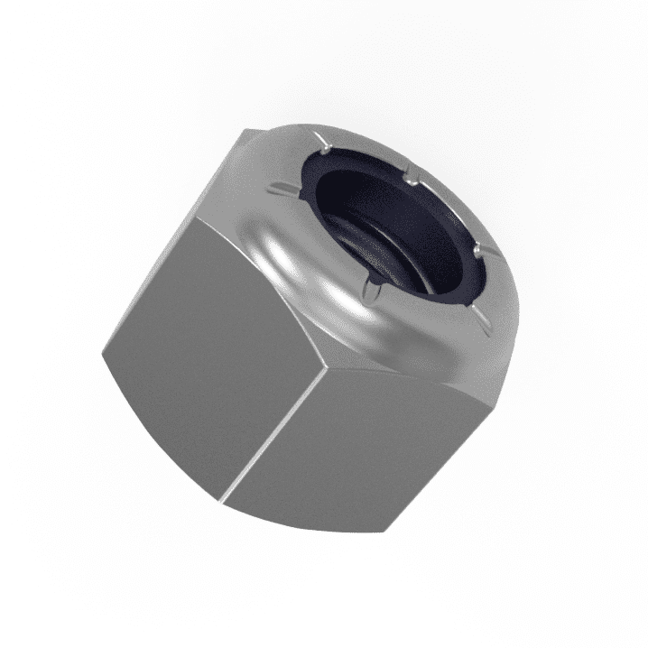 M20 - Nylon Lock Hex Nut High DIN 982 | Vital Parts