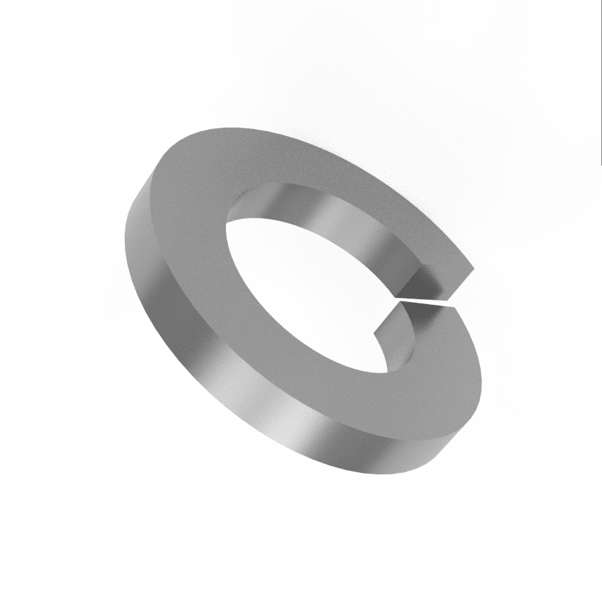 M3 - Rectangular Section Spring Washer DIN 127B - A4 Stainless Steel | Vital Parts