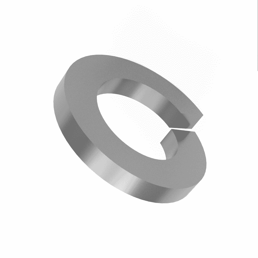 M4 Spring Washer DIN 127B BZP | Vital Parts