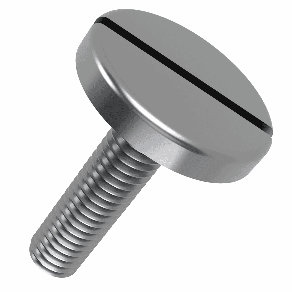 M5 x 10mm Slotted Large Pan Head Screw DIN 921 - A1 | Vital Parts