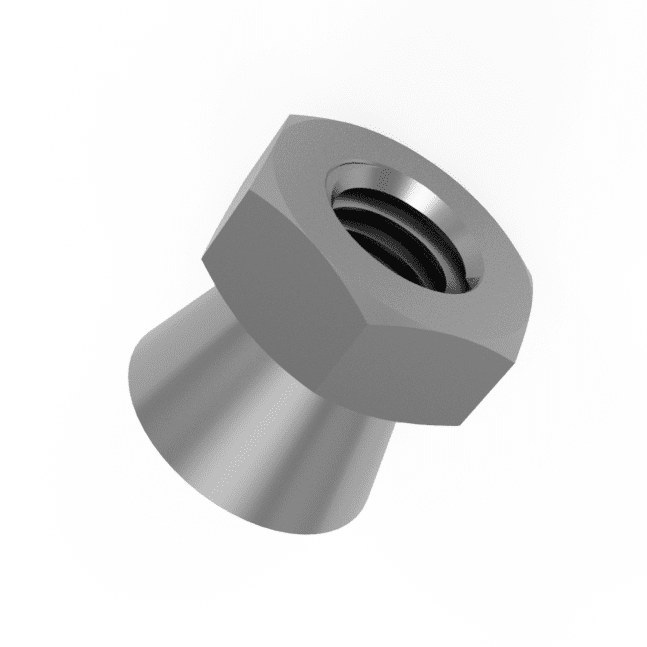 M6 Shear Nut A4 Stainless Steel - Tamper Proof Security Nuts, Pack Of 8 ...