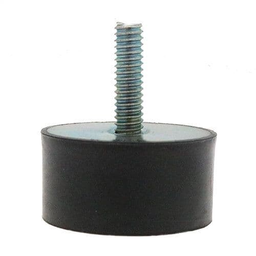 M8 x 23mm Anti-Vibration Mount - Male Flat Buffers (Weight Rating 103 ...