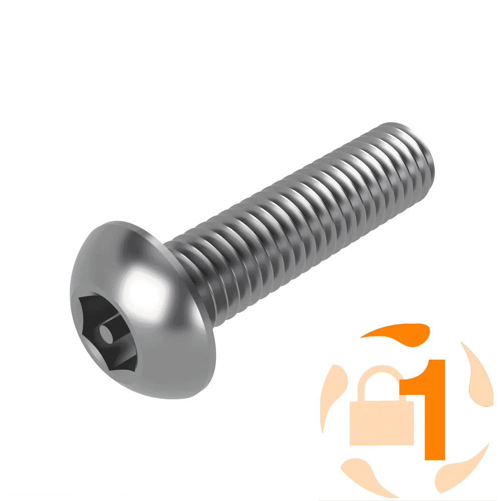 Pin Hex Button Head Screws | Security Screws | Vital Parts