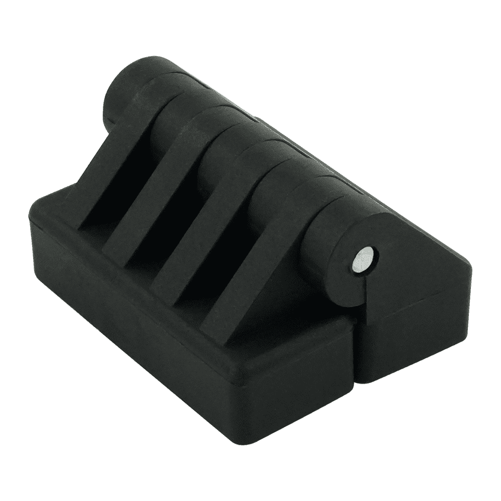 54mm x 44mm Plastic Hinge with Threaded Inserts