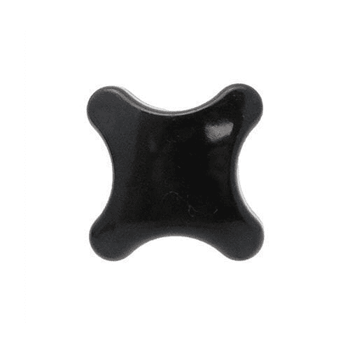 40mm x M8 Bakelite Female Steel Threaded Handwheel - 4 Lobed | Lobe ...