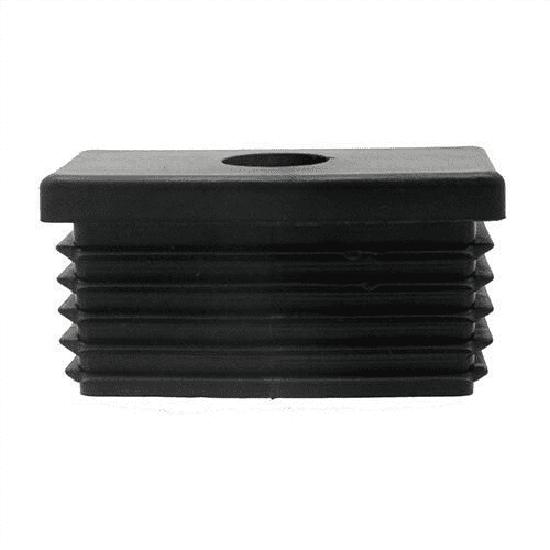 M10 x 50 x 25mm - Rectangular Threaded Tube Inserts - LDPE | Vital Parts