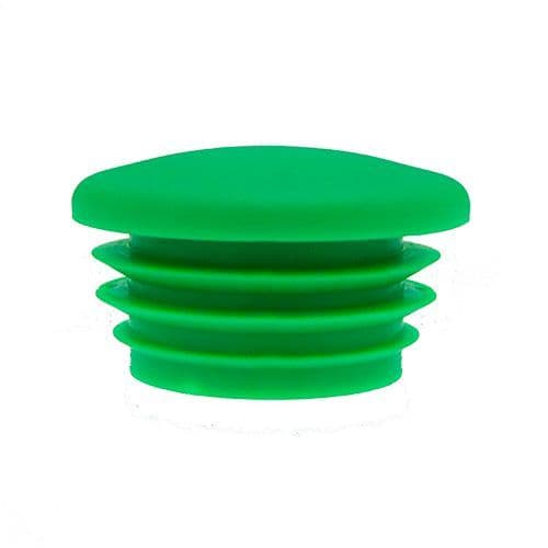 Round Tube Insert - To Fit 38.4-42mm Tube, Green, LDPE Plastic