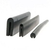 Rubber U Channel Edging, Rubber U Channels - Vital Parts