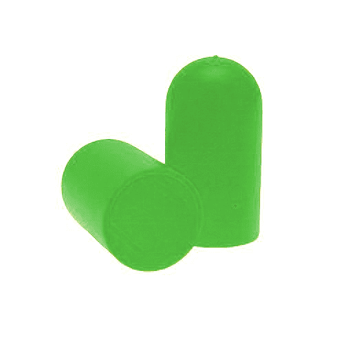 Green Scaffold Stud Caps for Site Safety