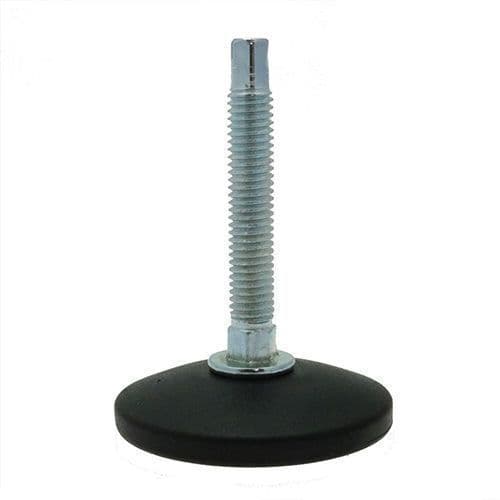 M12 x 100mm - Slotted Head Fixed Feet | Vital Parts