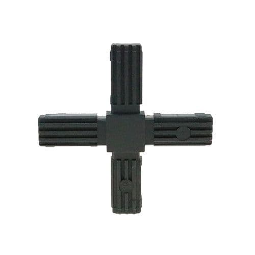 Square Cross Tube Connectors, Four Way - Vital Parts