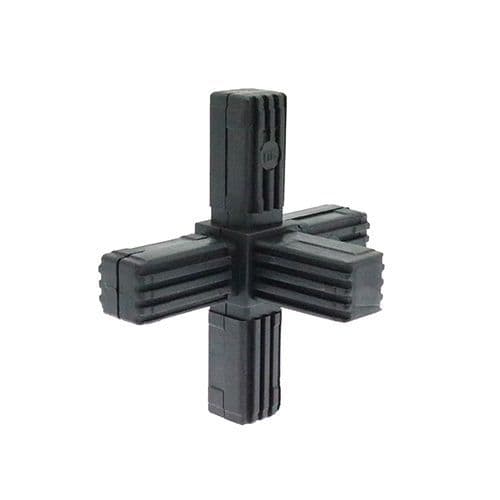 Square Cross Corner Connectors, Tube Connectors - Vital Parts