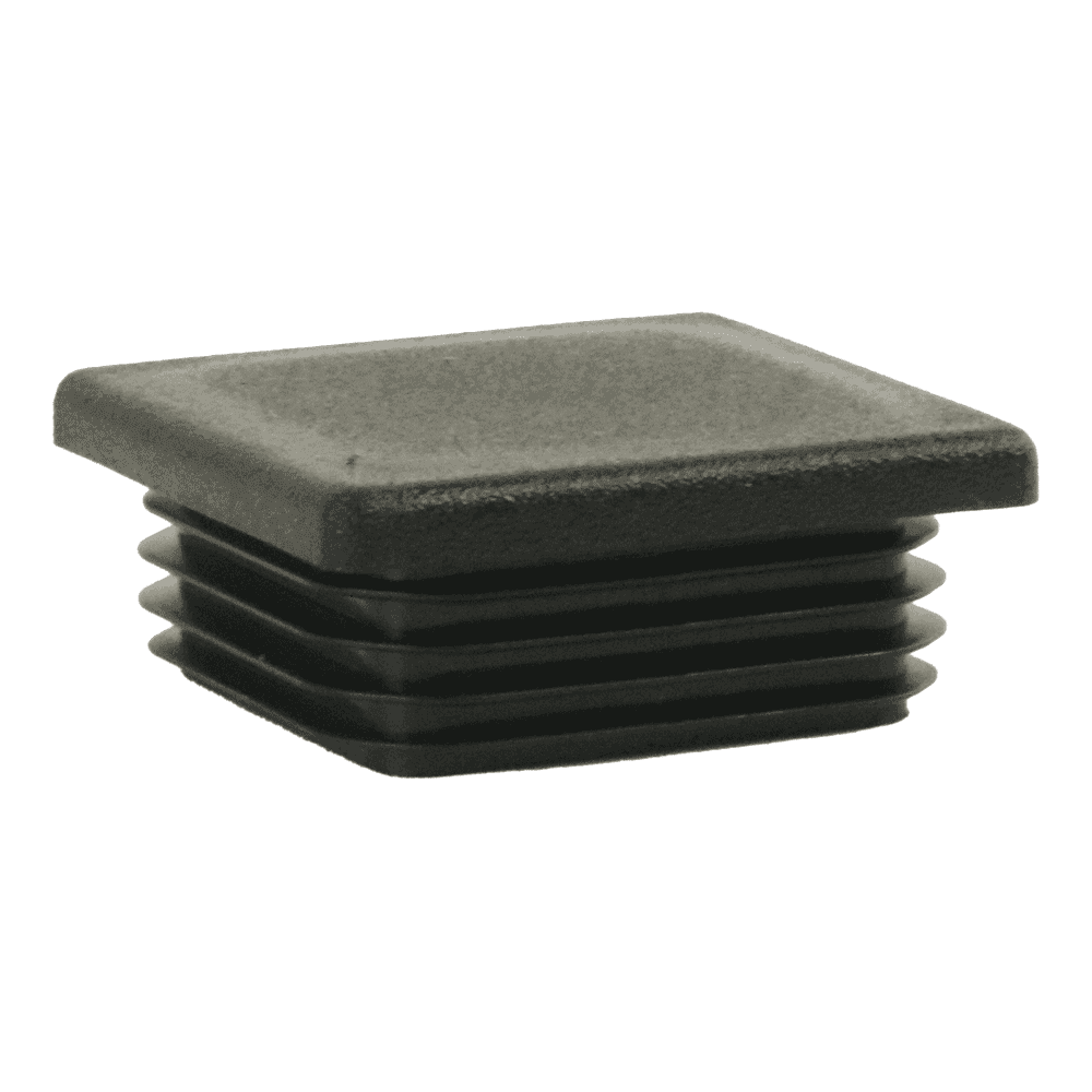 50mm x 50mm Square Tube Inserts,Black