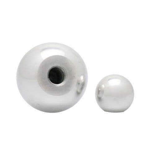 Threaded Stainless Steel Ball Knobs | 20mm
