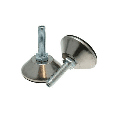 Stainless Steel Covered Adjustable Feet, Appliance Feet - Vital Parts