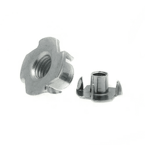 M10 T Nut, 12mm Length, 25mm Diameter, Steel