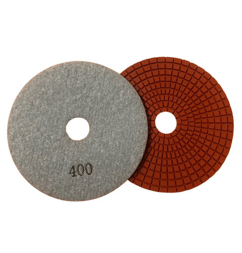 125 mm Wet polishing diamond abrasive polishing pads P400 | Abtec