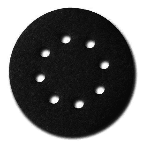125 mm Sait P24 Extra Coarse Silicon Carbide 8 Hole Hook & Loop Sanding ...