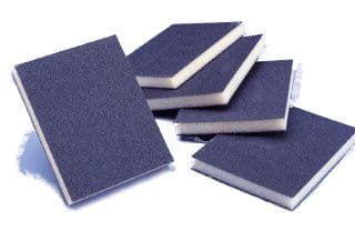 Abrasive coated sponge pads P60