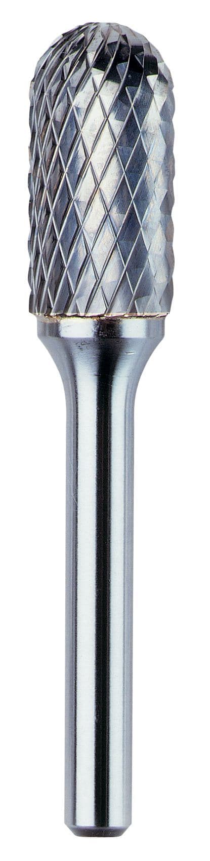 Ball nosed cylinder carbide burr | Extra long | 6 mm