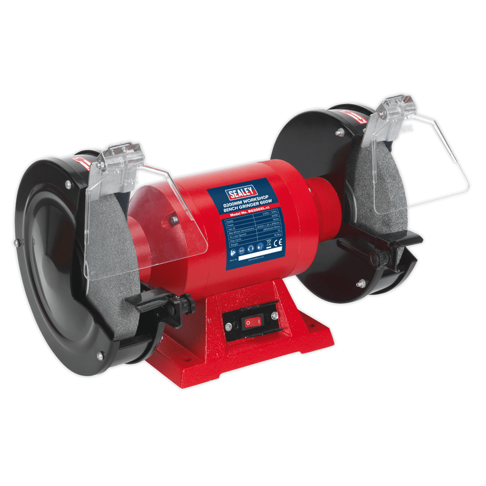 Bench Grinder Ø200 mm 600W/230V Sealey BG200XL