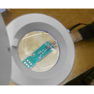 Sealey Bench Mounting Magnifying Work Light 48 SMD LED 230V WL483D