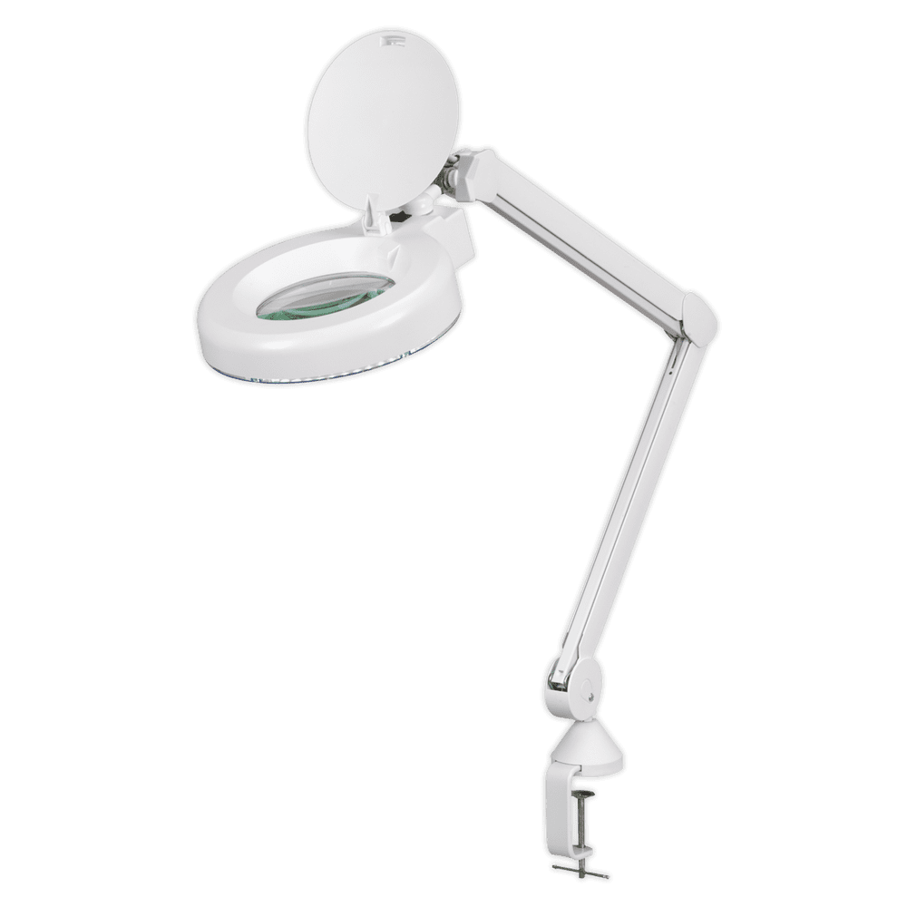 Sealey Bench Mounting Magnifying Work Light 48 SMD LED 230V WL483D