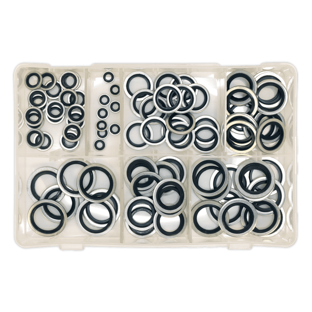 Sealing Washers Swordfish 90-Piece BSP Bonded Seal Washer Assortment ...