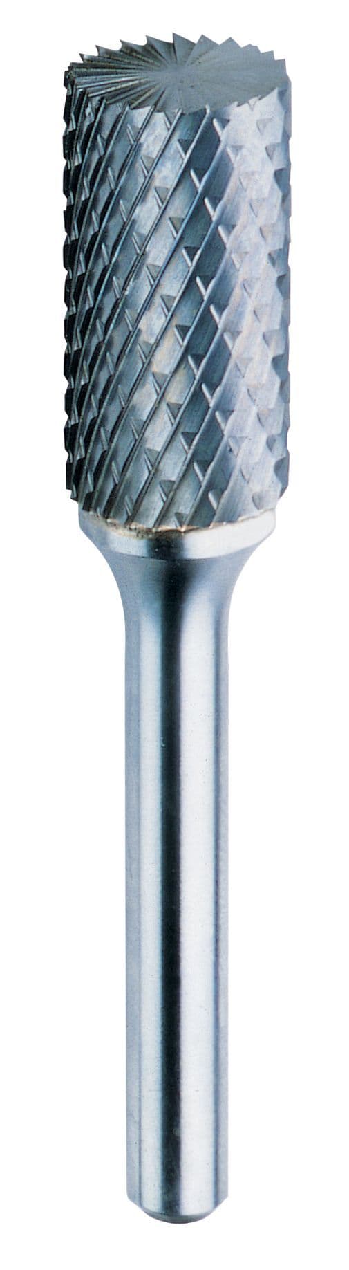 Cylinder end cut carbide burr | Extra long | 8 mm